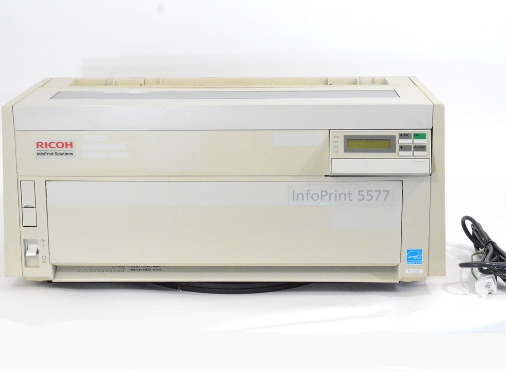 【楽天市場】【中古】リコー 5577-H05 インパクトプリンター InfoPrint 5577 モデルH05 Q00309 伝票 複写 ...