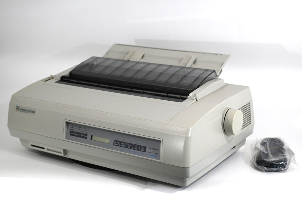 【楽天市場】【新古品】NEC ドットインパクトプリンター PC-PR201/65A 伝票 複写 ラウンド型 パラレル 30日保証 送料無料：pc98.shop