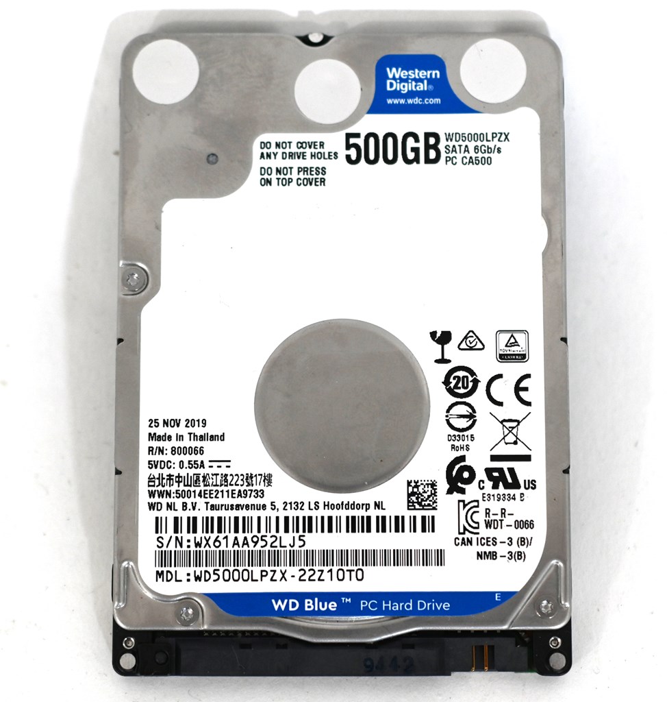 【楽天市場】【中古】WESTERN DIGITAL WD5000LPZX 2.5インチHDD 500GB 5400rpm S-ATA ...