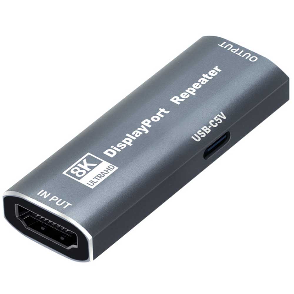 【楽天市場】【送料無料】 DisplayPortリピーター ディスプレイポートモニタ延長器 DPリピーター 8K(60Hz) DPBOOST ...