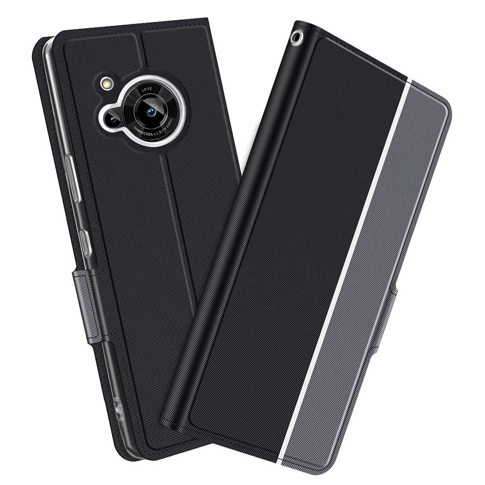 【楽天市場】AQUOS R7 SH-52C アクオスR7 ケース 手帳型 スマホケース ツートンカラー ケース カバー マグネット 定期入れ ...