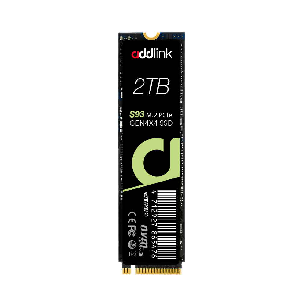 【楽天市場】addlink S93 Ad2tbs93m2p Pcie Gen4x4 Nvme 1 4、m 2 2280 Ssd 2tb