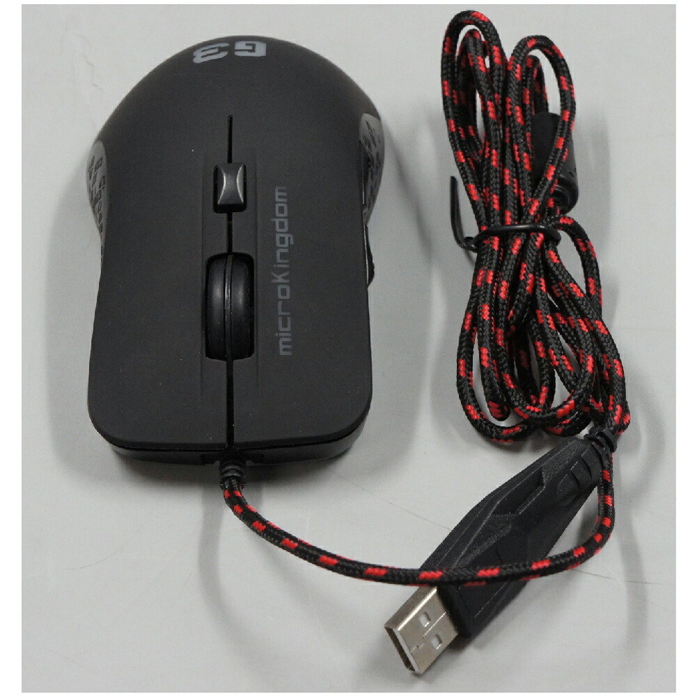 【楽天市場】新品 ゲーミングマウス microkingdom GAMING MOUSE G3 【180日保証】：PCsPOCKETピーシーポケット