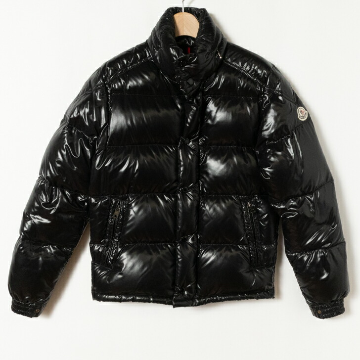 【楽天市場】【中古】MONCLER EVER 41301/50/68950 モンクレール エバー ダウンジャケット ブラック 0：P／C ...