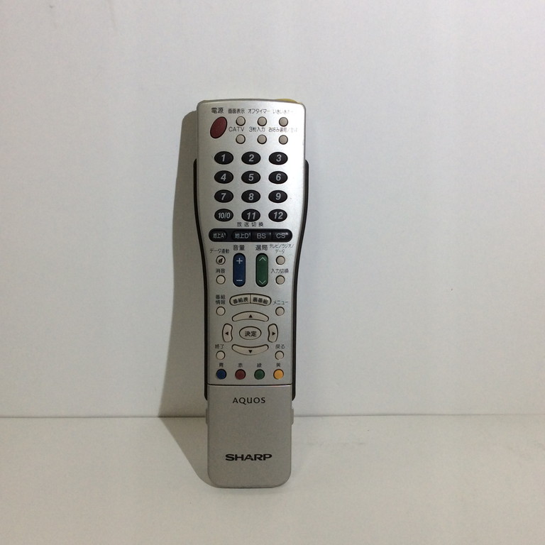 【楽天市場】【中古】テレビ リモコン シャープ SHARP GA366WJSA：ピース電器