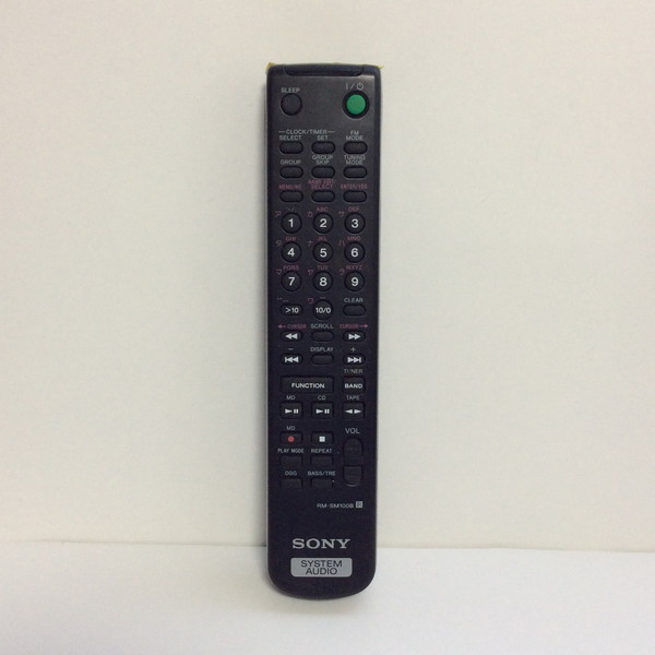 【楽天市場】【中古】オーディオ リモコン SONY ソニー RM-SM100B：ピース電器