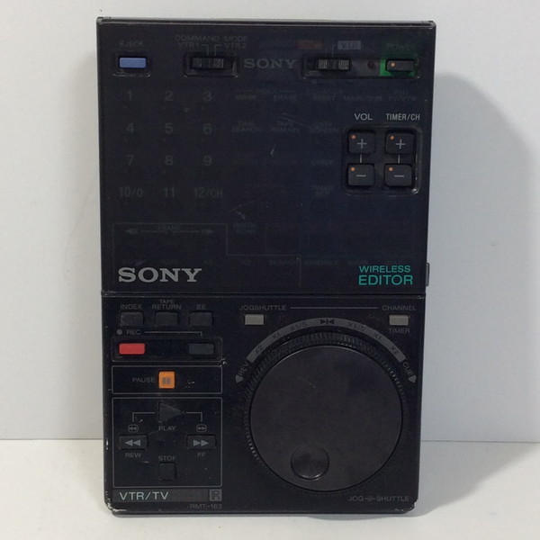 【楽天市場】【中古】VTR テレビ リモコン SONY ソニー RMT-163：ピース電器