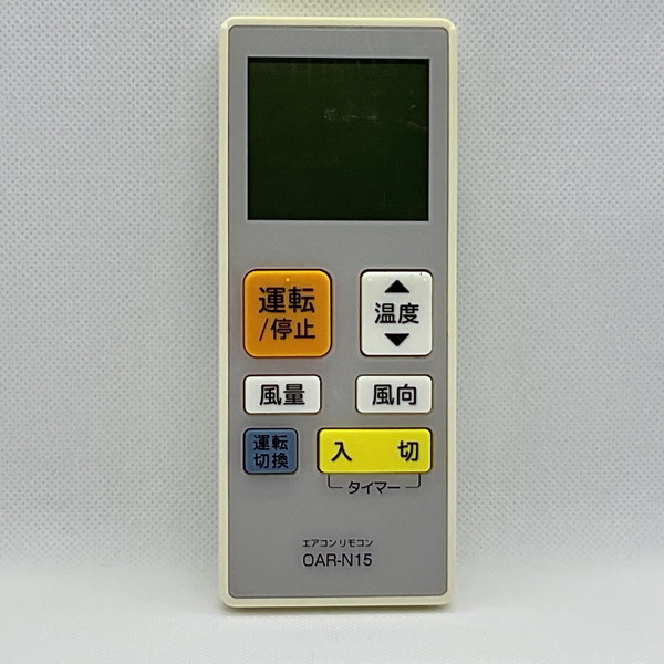 【楽天市場】【中古】エアコン リモコン オーム電機 OAR-N15：ピース電器