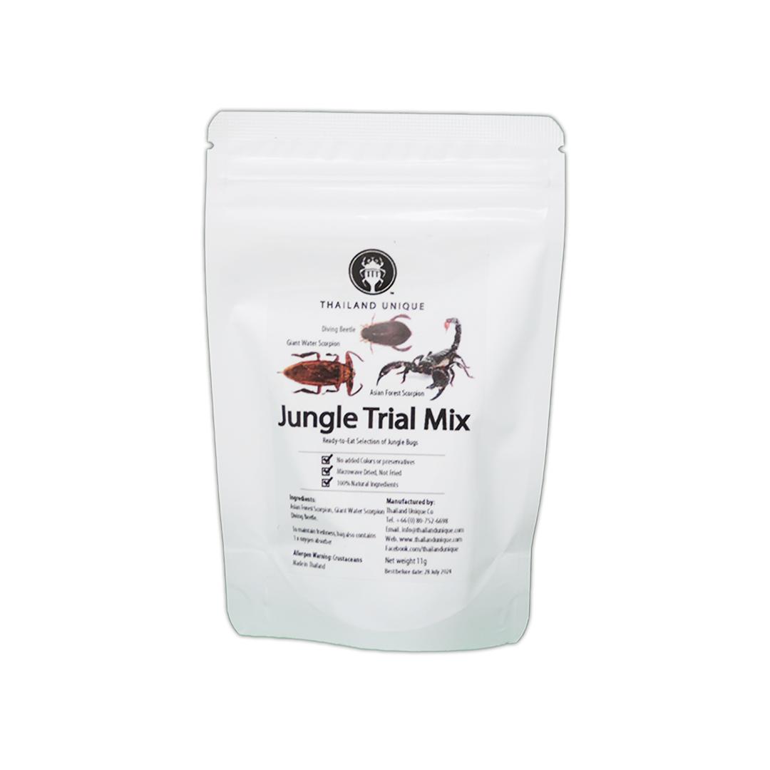 【楽天市場】食用 安全 昆虫食 ジャングルトライアルミックス ( タガメ スコーピオン ゲンゴロウ ) jungle trial mix ...