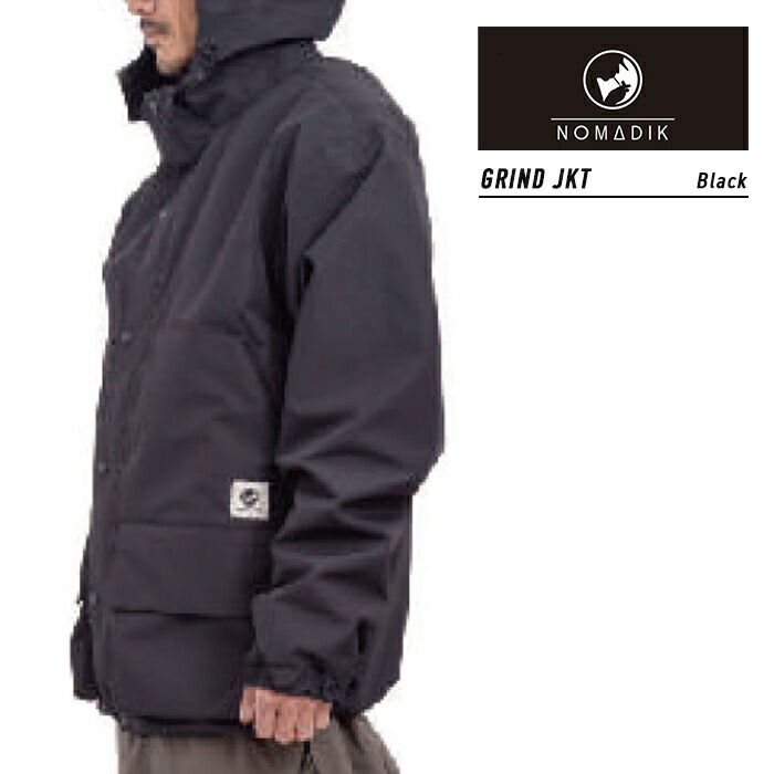 【楽天市場】2023-24 NOMADIK GRIND JKT BLACK ノマディック グラインド ジャケット ブラック 2024 日本正規品：Woven