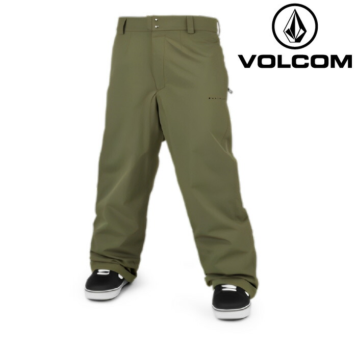 【楽天市場】2023-24 VOLCOM VLCMXDUSTBOX PANT MIL-Military G1352411 メンズ スノーボード ...