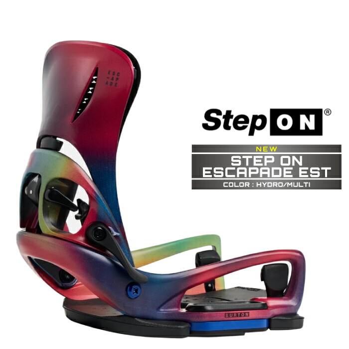【楽天市場】2024-25 BURTON STEP ON ESCAPADE EST Hydro/Multi バートン ステップオン エスカ ...