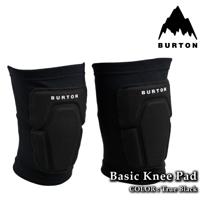 【楽天市場】2025-26 BURTON BASIC KNEE PAD True Black バートン ベーシック ニーパッド スノーボード ...