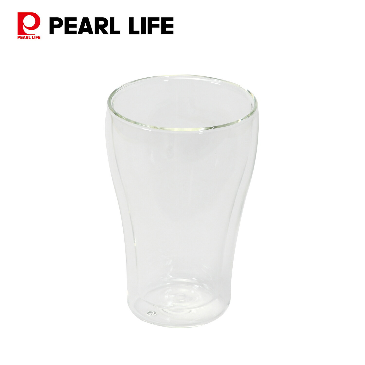 【楽天市場】【10月24日20時～お買い物マラソン】 パール金属公式 グラス コップ ビアグラス 410ml ダブルウォール ビールグラス ビアカップ ガラス製 L-7523：パール金属 ...