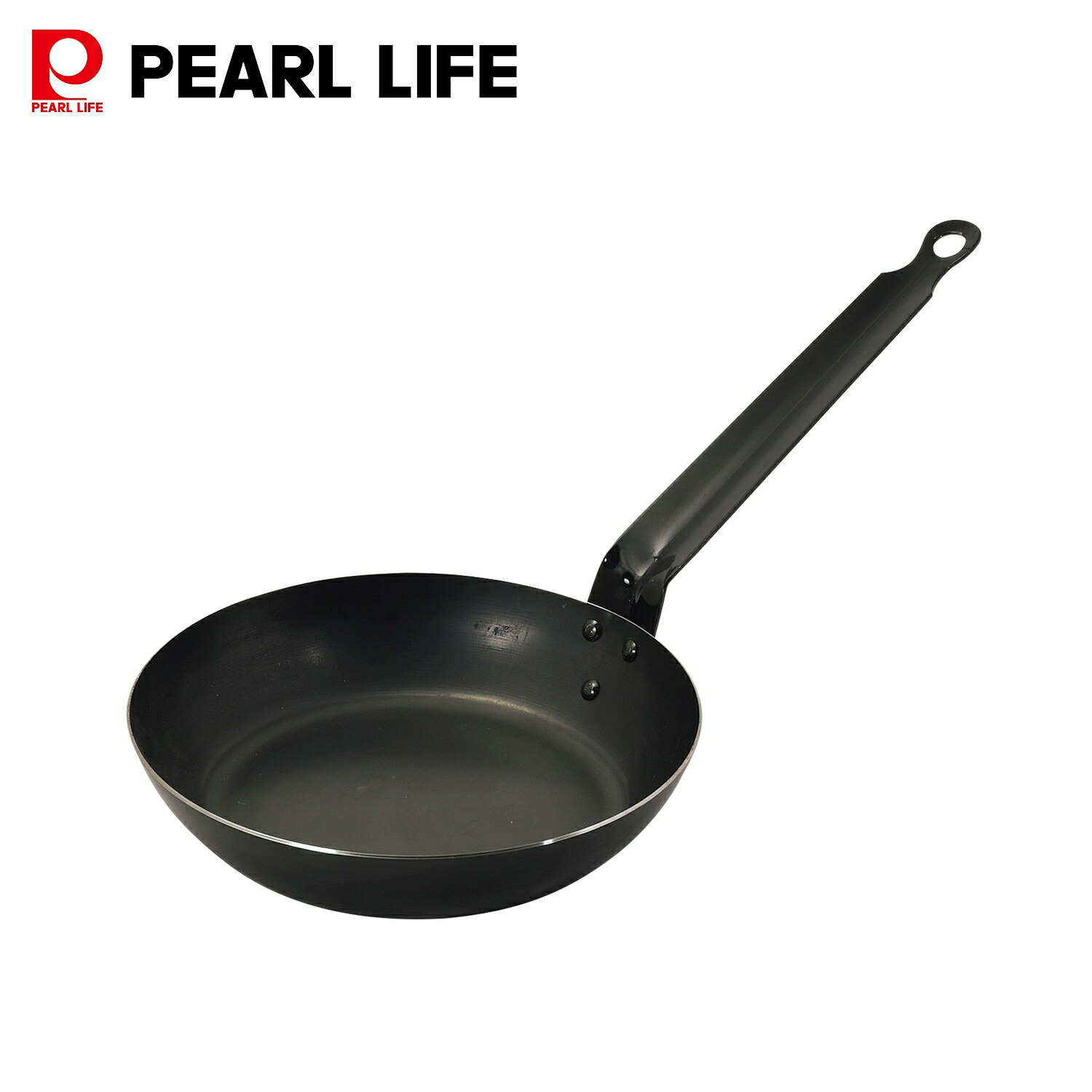 【楽天市場】【11月20日20時～セール開始！】 パール金属 日本製 燕三条製 鉄フライパン 20cm IH対応 鉄炎の技 ソテーパン アウトドア キャンプ ブラック HC-1019：パール ...