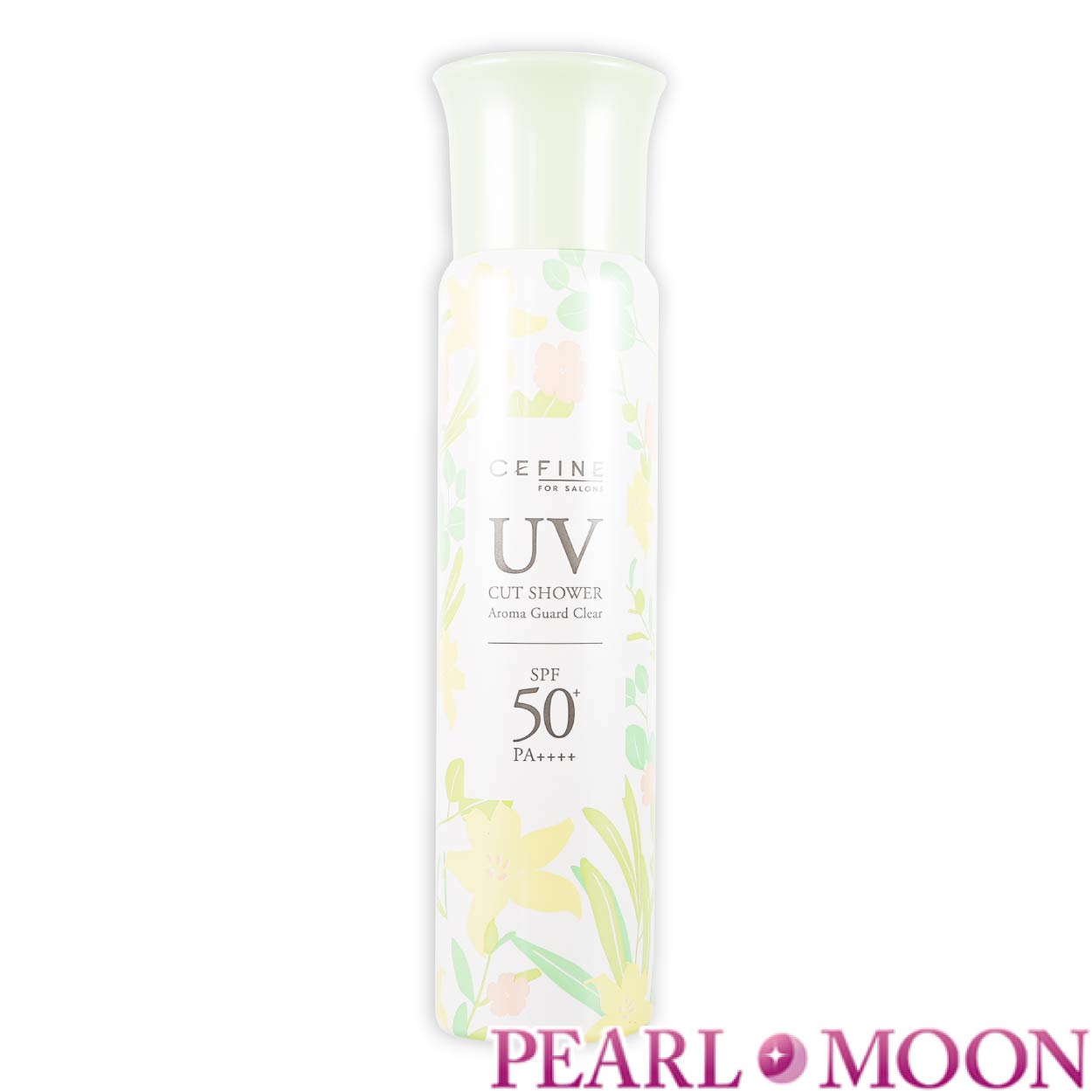【楽天市場】CEFINE セフィーヌ UVカットシャワーアロマガード クリア〈日やけ止めスプレー〉6種の天然アロマ精油の香り 80g：PearlMoon 楽天市場店