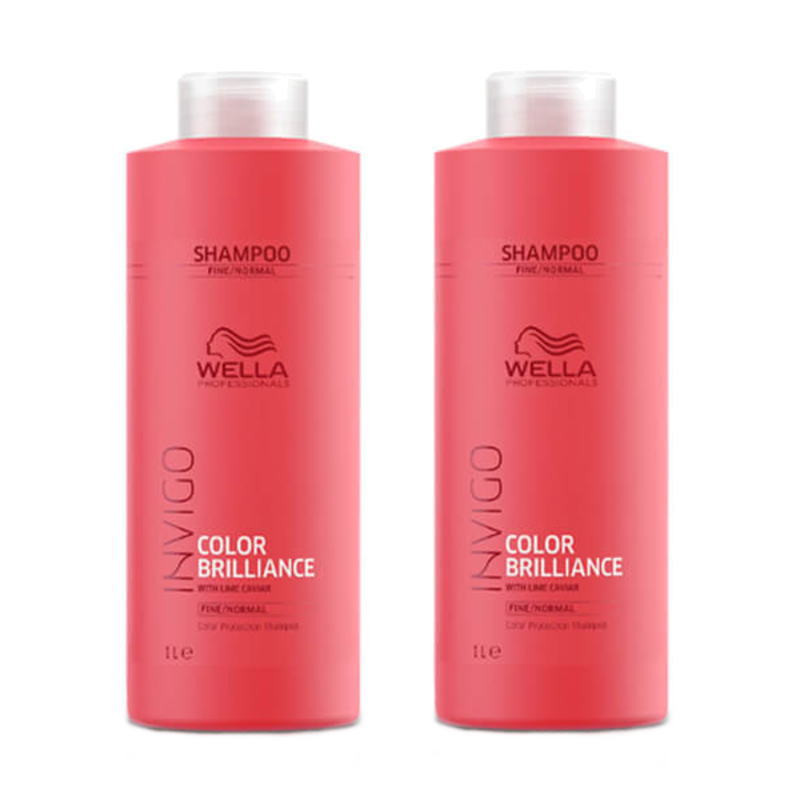 【楽天市場】ウエラ インヴィゴ INVIGO カラーブリリアンス カラーヘア シャンプー 1000ml 【2本セット】：PECHKA