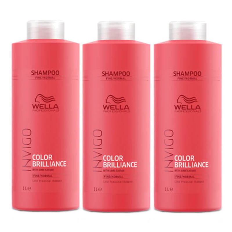 【楽天市場】ウエラ インヴィゴ INVIGO カラーブリリアンス カラーヘア シャンプー 1000ml 【3本セット】：PECHKA