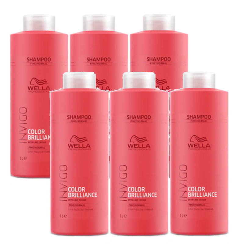 【楽天市場】ウエラ インヴィゴ INVIGO カラーブリリアンス カラーヘア シャンプー 1000ml 【6本セット】：PECHKA