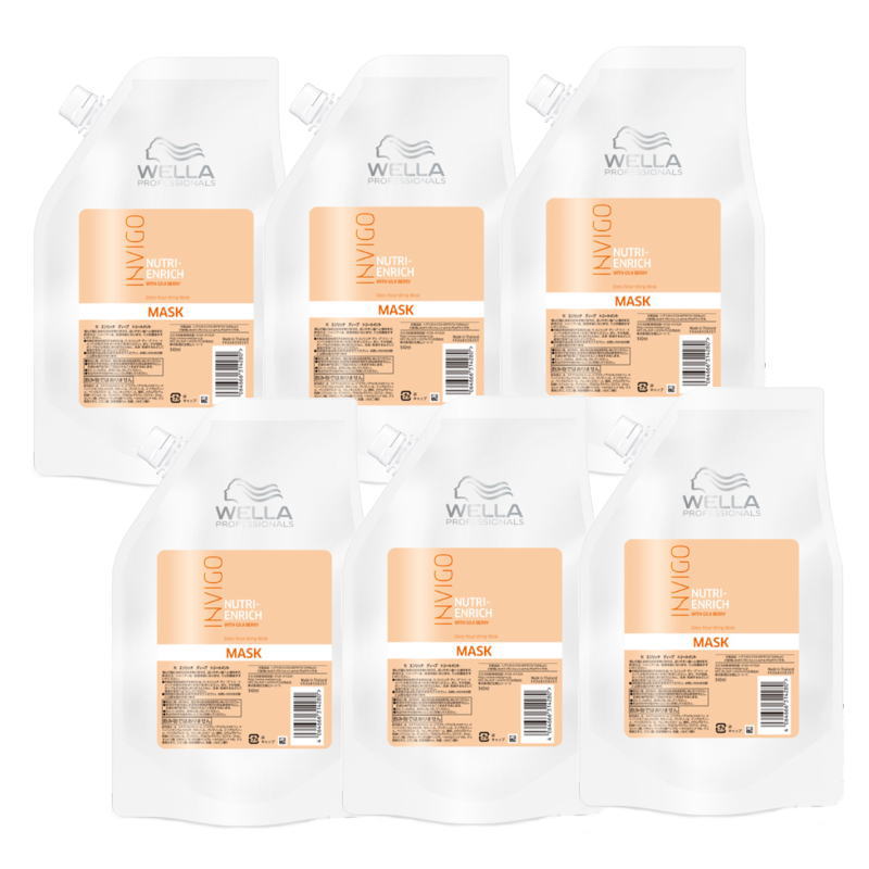 【楽天市場】ウエラ インヴィゴ INVIGO ニュートリエンリッチ ディープトリートメント 940mlリフィル 【6本セット】：PECHKA