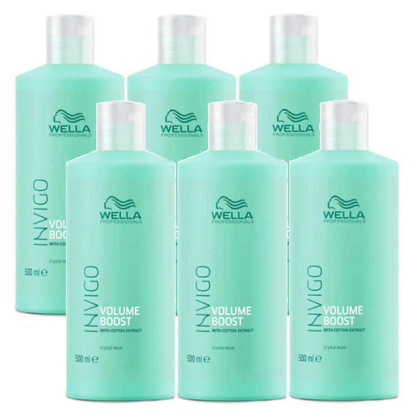 【楽天市場】ウエラ インヴィゴ INVIGO ボリュームブースト クリスタルトリートメント 500ml 【6本セット】：PECHKA