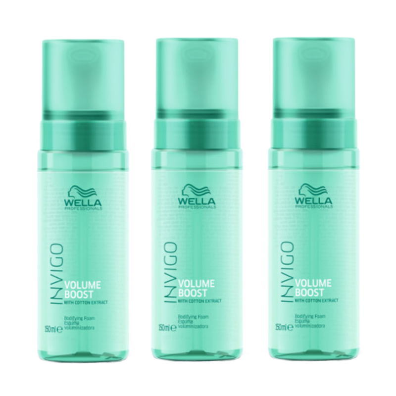 【楽天市場】ウエラ インヴィゴ INVIGO ボリュームブースト ボディファイングフォーム 150ml【3本セット】：PECHKA