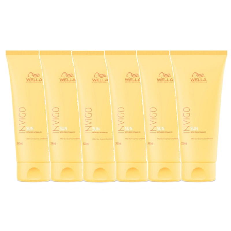 【楽天市場】ウエラ インヴィゴ INVIGO サン エクスプレストリートメント 200ml【6本セット】：PECHKA