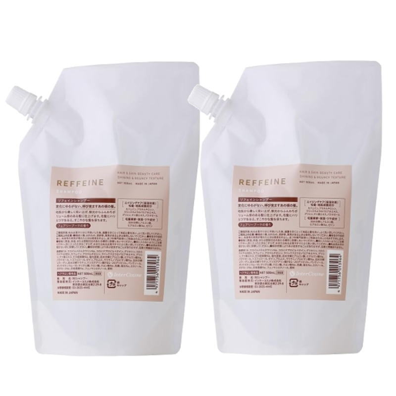 【楽天市場】インターコスメ リフェイン シャンプー 500mlリフィル×2点セット：PECHKA