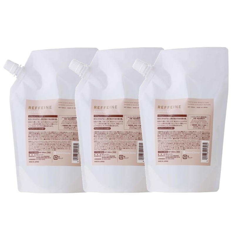 【楽天市場】インターコスメ リフェイン シャンプー 500mlリフィル×3点セット：PECHKA