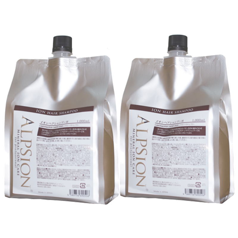 【楽天市場】ALPSion(アルピジョン) イオンヘアシャンプーH 1000mlリフィル(×2点セット)：PECHKA