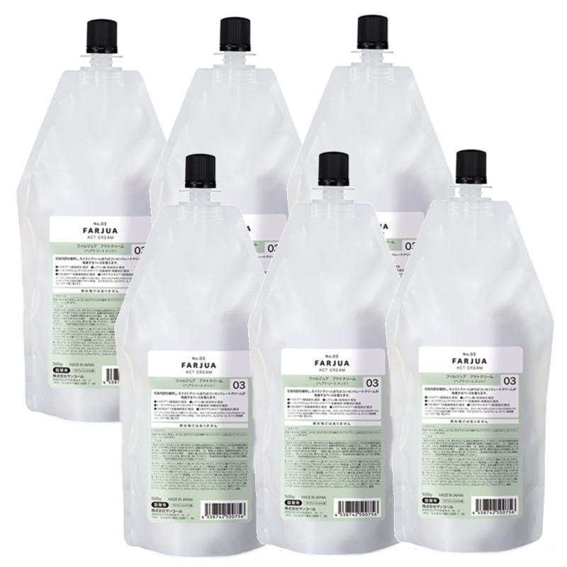 【楽天市場】サンコール ファルジュア アクトクリーム 500gリフィル【×6個セット】：PECHKA
