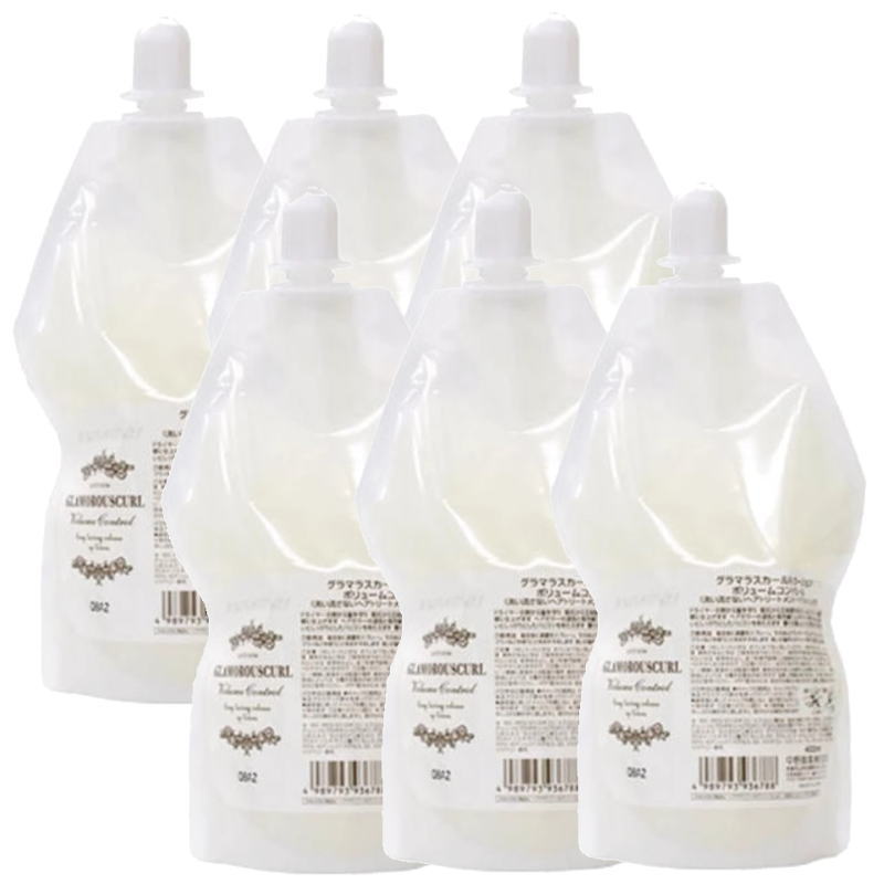 【楽天市場】ナカノ グラマラスカールN ローション ボリュームコントロール 400ml リフィル【6本セット】：PECHKA