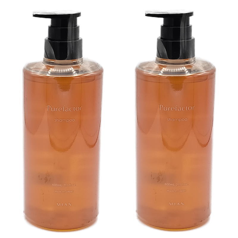 【楽天市場】ミアンビューティー ピュアファクター シャンプー 600ml×2点セット：PECHKA