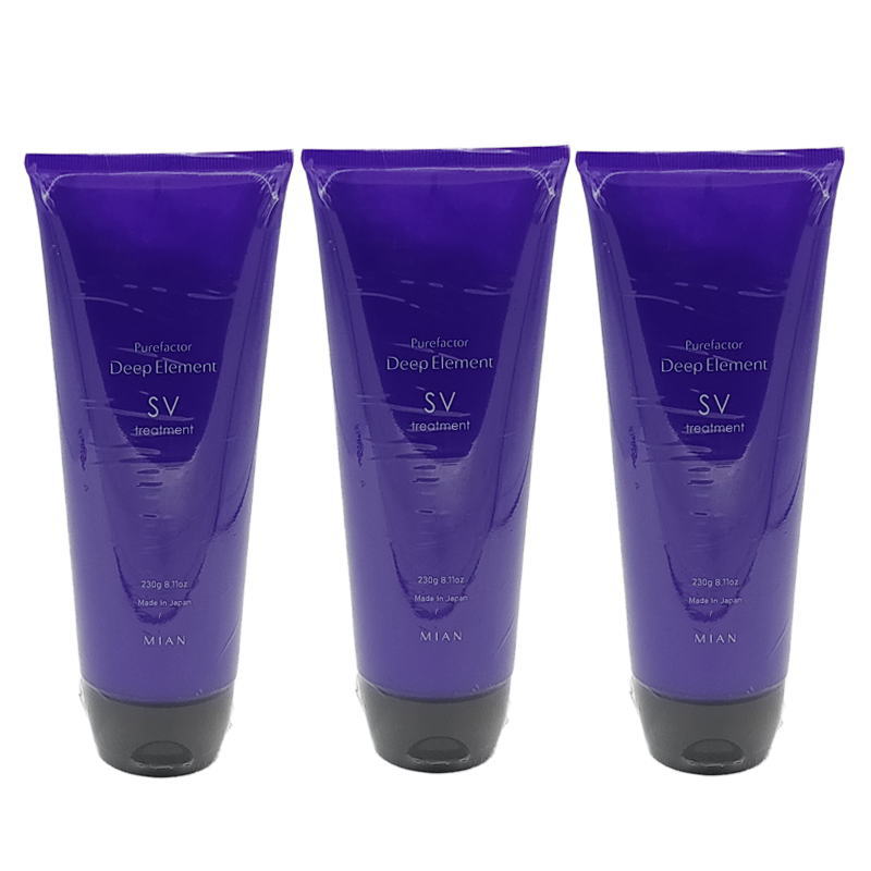 【楽天市場】ミアンビューティー ピュアファクター ディープエレメント SV トリートメント 230g×3点セット：PECHKA