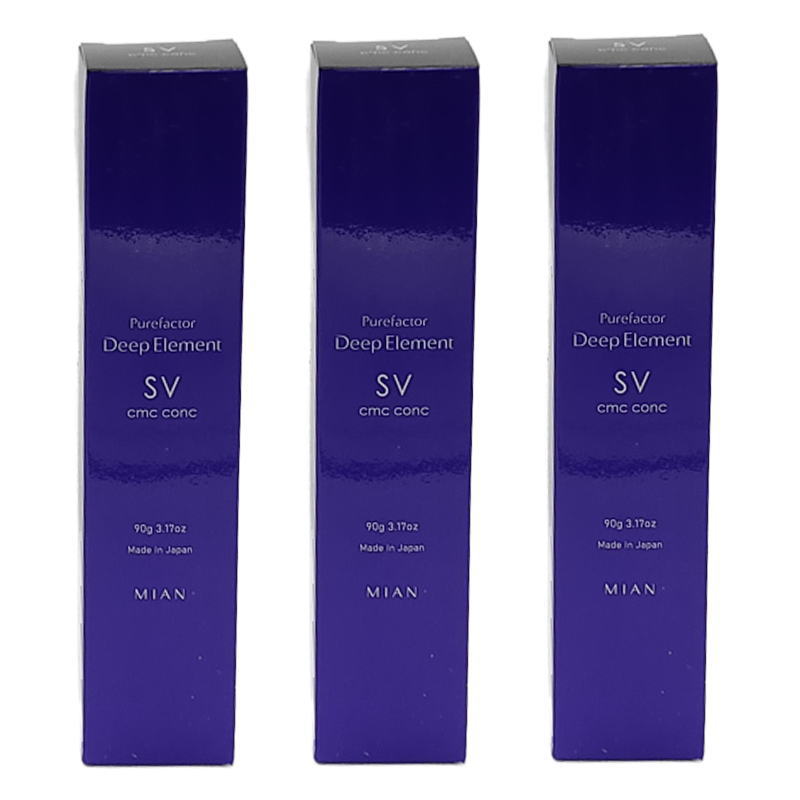 【楽天市場】ミアンビューティー ピュアファクター ディープエレメント SV CMCコンク 90g×3点セット：PECHKA