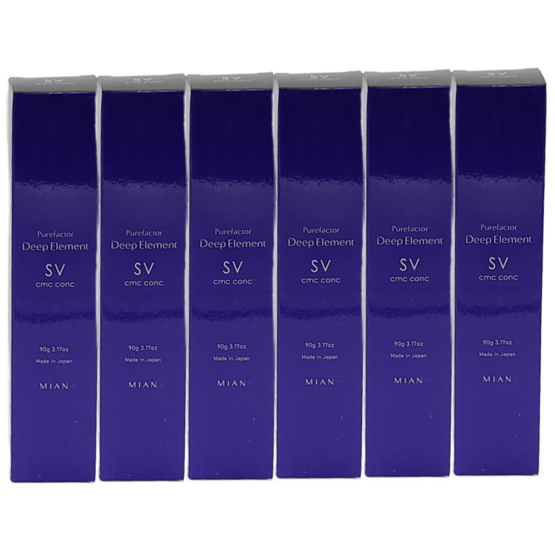 【楽天市場】ミアンビューティー ピュアファクター ディープエレメント SV CMCコンク 90g×6点セット：PECHKA