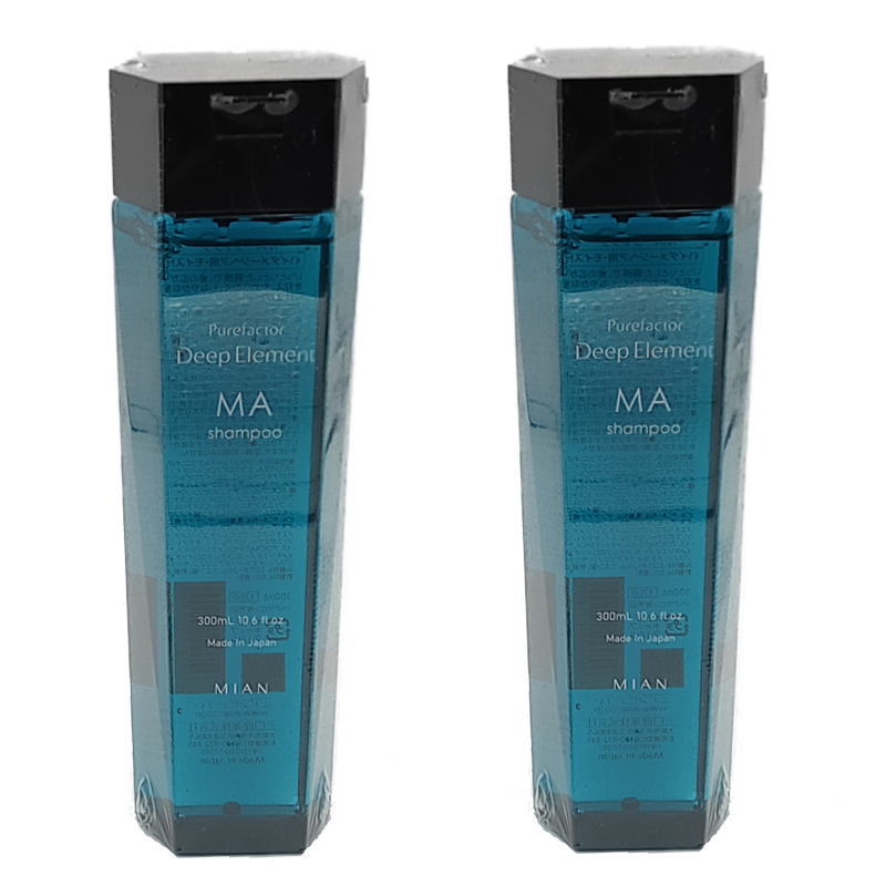 【楽天市場】ミアンビューティー ピュアファクター ディープエレメント MA シャンプー 300ml×2点セット：PECHKA