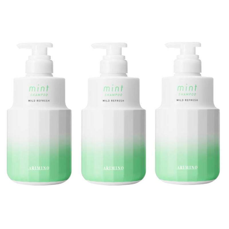 【楽天市場】アリミノ ミント シャンプー マイルドリフレッシュ 550ml×3点セット：PECHKA