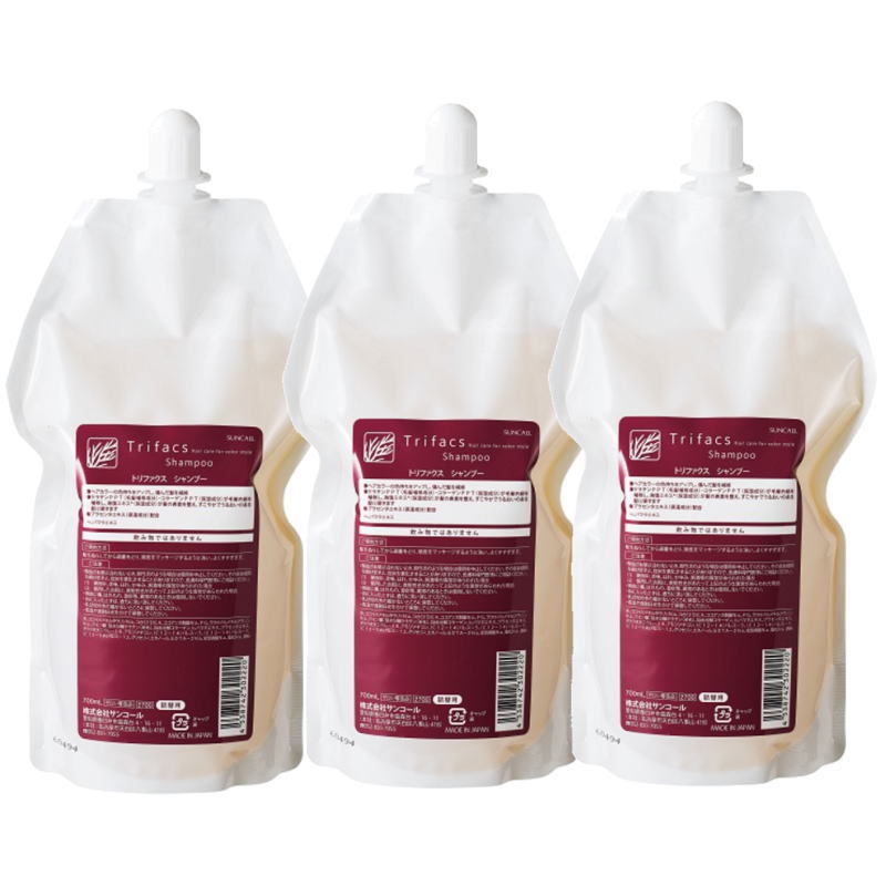 【楽天市場】サンコール トリファクス シャンプー 700ml リフィル【×3点セット】：PECHKA