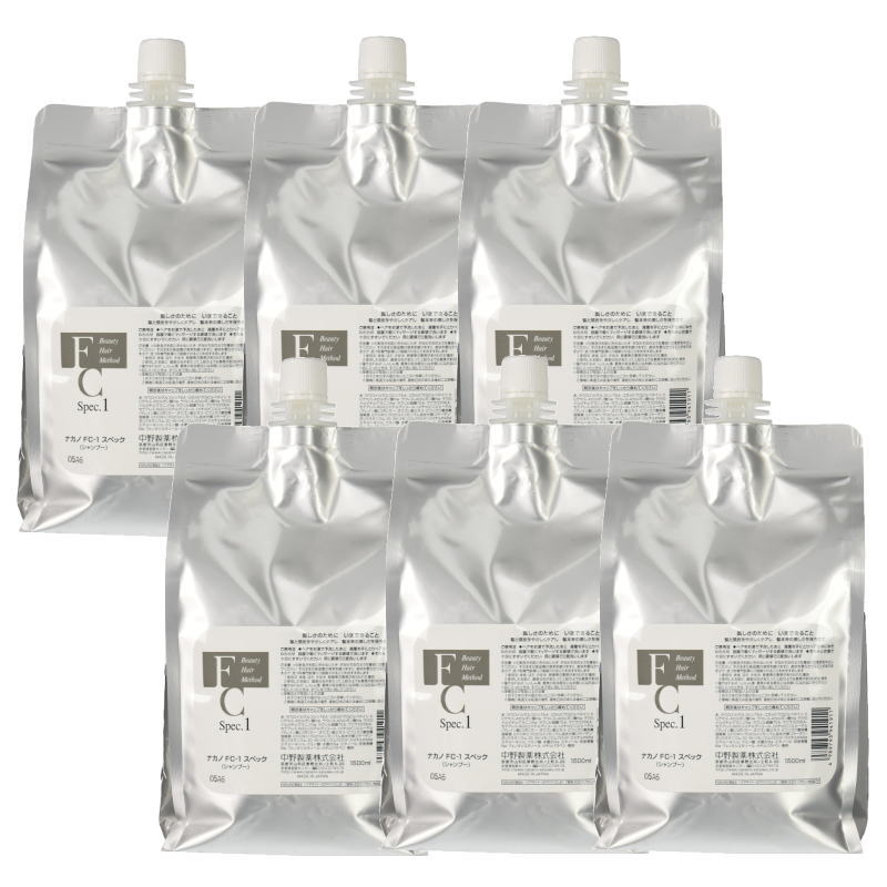 【楽天市場】ナカノ FCー1 スペック 1500ml リフィル【6個セット】：PECHKA