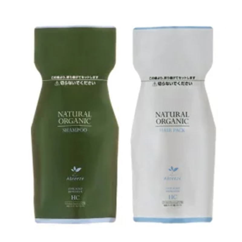 【楽天市場】パシフィックプロダクツ アブリーゼ ナチュラルオーガニック シャンプー HC (600ml) ヘアパック HC (600g)リフィルセット：PECHKA