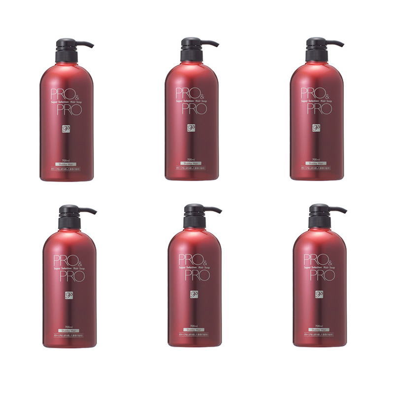 【楽天市場】パシフィックプロダクツ プロ アンド プロ スーパーソリューション ヘアソープ (700ml) ×6点セット：PECHKA