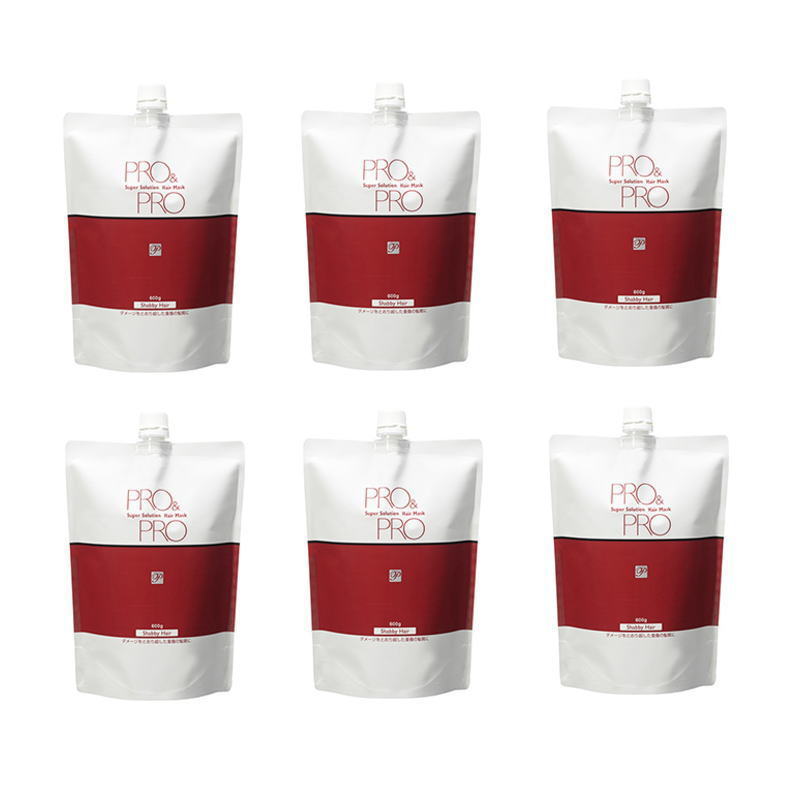 【楽天市場】パシフィックプロダクツ プロ アンド プロ スーパーソリューション ヘアマスク (600gリフィル) ×6点セット：PECHKA