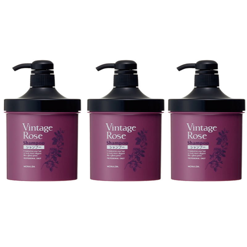 【楽天市場】パシフィックプロダクツ モナルダ ヴィンテージローズ シャンプー (700ml) ×3点セット：PECHKA