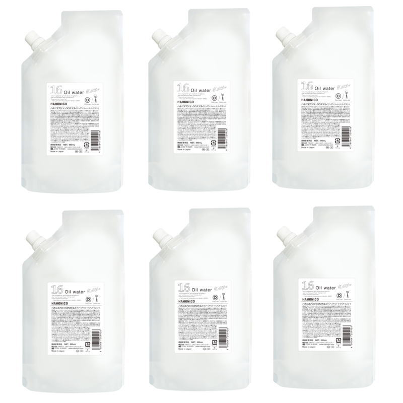 【楽天市場】ハホニコ 十六油水 (ジュウロクユスイ) 500mlリフィル ×6点セット：PECHKA