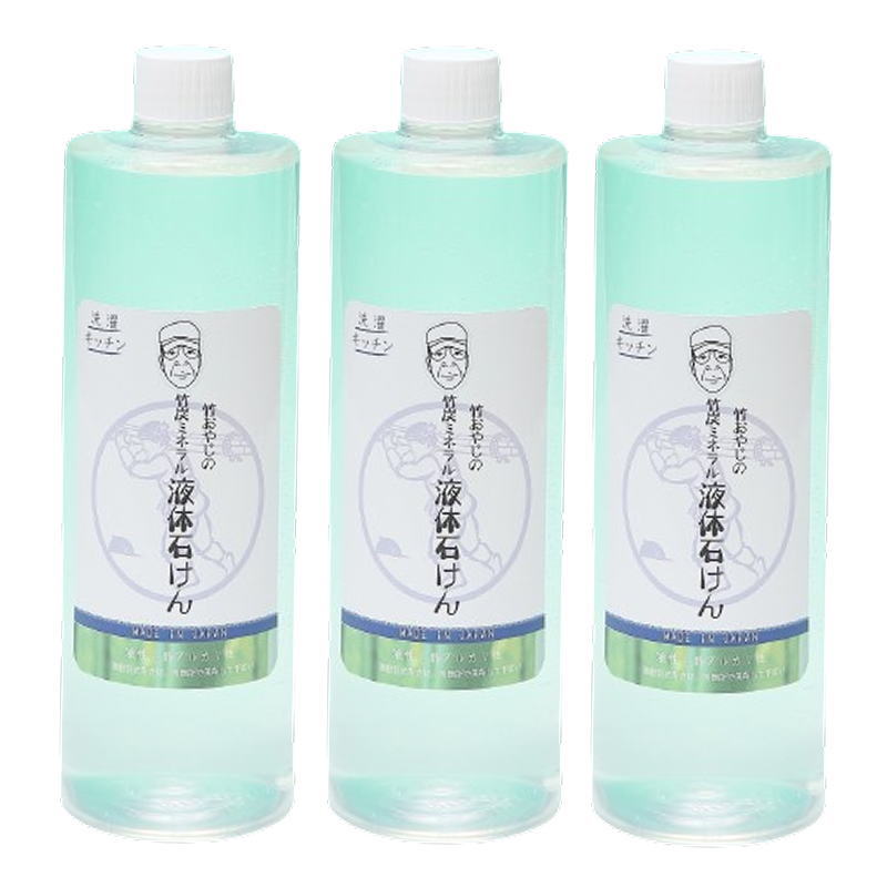 【楽天市場】コージュン 竹炭ミネラル液体石けん 500ml【3点セット】：PECHKA