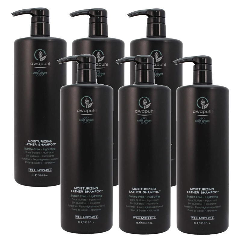 【楽天市場】ポールミッチェル アワプヒ ワイルド ジンジャー AWG モイスチャライジング ラザーシャンプー 1000ml×6点セット：PECHKA