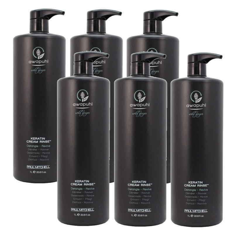 【楽天市場】ポールミッチェル アワプヒ ワイルド ジンジャー AWG ケラチンクリームリンス 1000ml×6点セット：PECHKA
