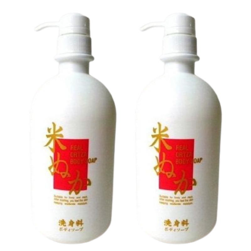 【楽天市場】リアル オリザジュン 米ぬか洗身料 ボディソープ 1000ml×2点セット：PECHKA