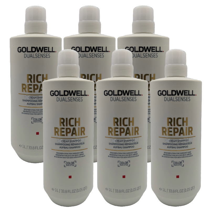 【楽天市場】ゴールドウェル デュアルセンス リッチリペア シャンプー 1000ml【6個セット】：PECHKA